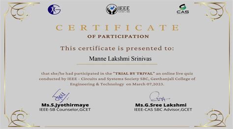 Lakshmi Srinivas Manne On Linkedin Ieee