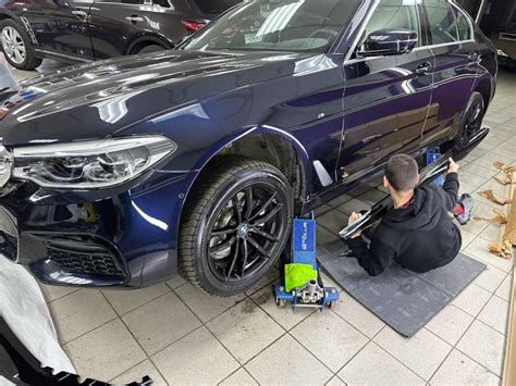 Сплиттер — лезвия — спойлер карбон — BMW 5 series (G30), 2 л, 2019 года ...