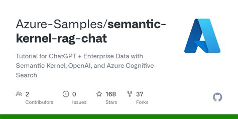 Github Azure Samplessemantic Kernel Rag Chat Tutorial For Chatgpt