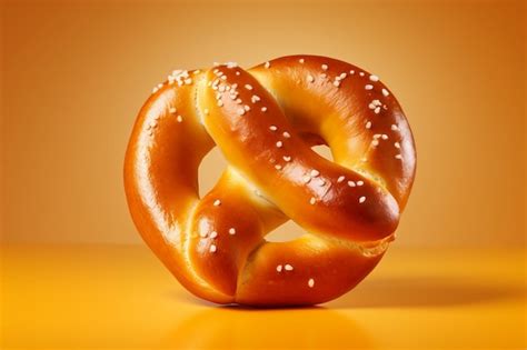 Premium Ai Image Soft Pretzel Generative Ai