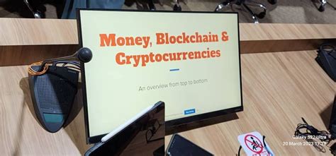 Lecture Cryptocurrencies And Money Celebrus Advisory