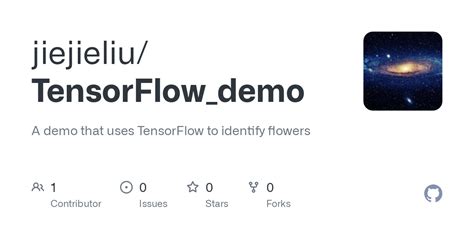 GitHub Jiejieliu TensorFlow Demo A Demo That Uses TensorFlow To Identify Flowers