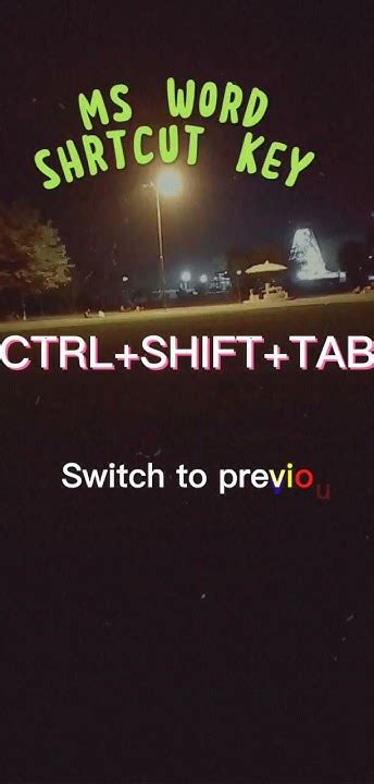 Ms Word Shortcut Keys 💻 Youtube