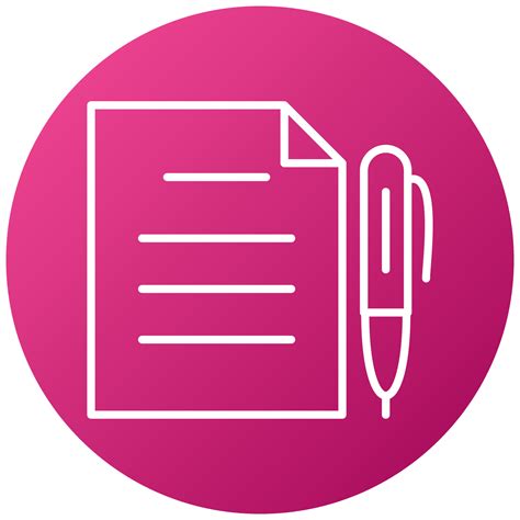 Assignment Icon Style 21725503 Vector Art At Vecteezy