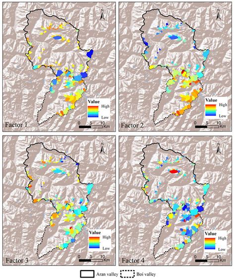 Spatial Distribution Of Factor Scores Download Scientific Diagram