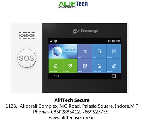 Wireless Gsm Alarm System Kit Aliftech Secure