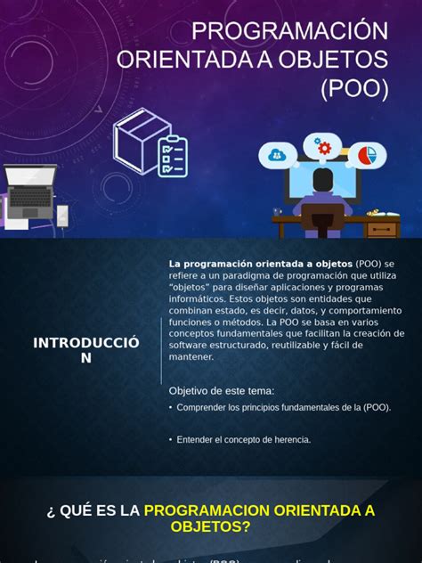 Programacion Orientada A Objetos Pdf Objeto Informática Programación Orientada A Objetos