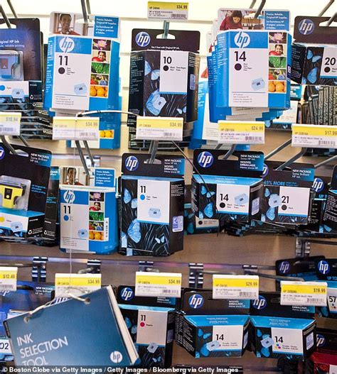 Hp Sparks Fury After Disabling Printers If Customers Use Ink From Cheaper Suppliers Daily Mail