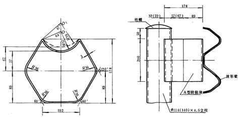 Durable Hot Dip Galvanized Hex Spacer Block For W Beam Guardrail