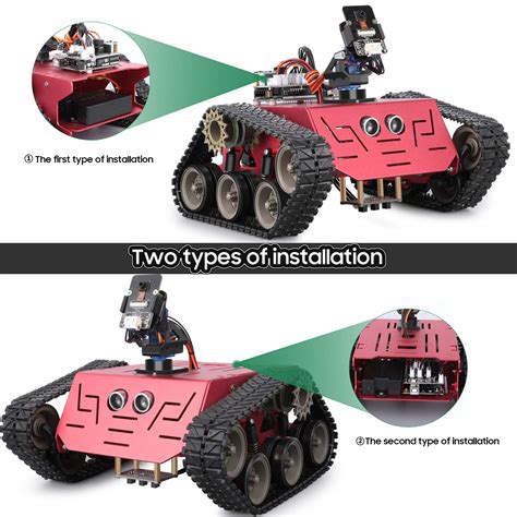 Elegoo Conqueror Robot Tank With Uno R3 Line Tracking Module Ir