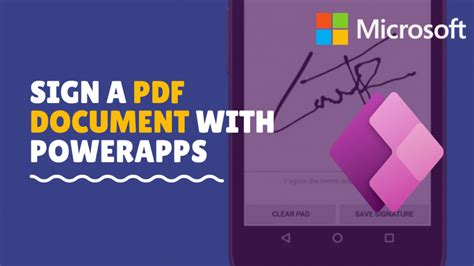 Sign A Pdf Document With Powerapps Summit Bajracharya
