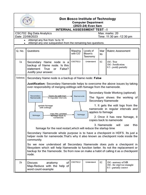 solution bda ia1 23 24 pdf no sql apache hadoop