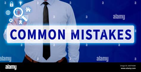 Conceptual Caption Common Mistakes Word For Actions That Are Often