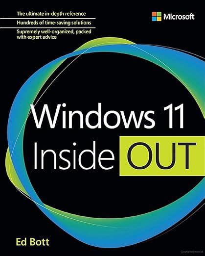Windows Inside Out Bott Ed Amazon Com Books