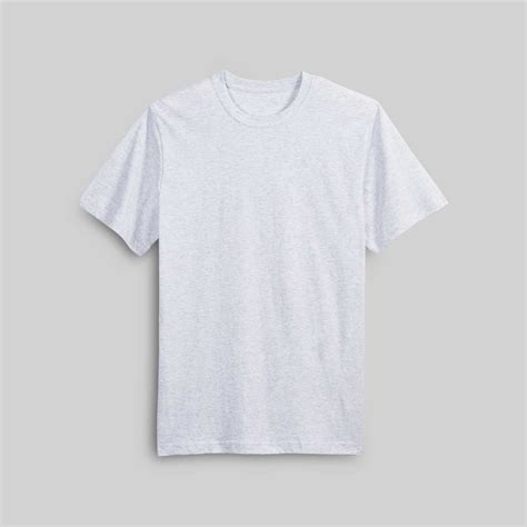Midweight T Shirt Heather Ash 200 Gsm House Of Blanks