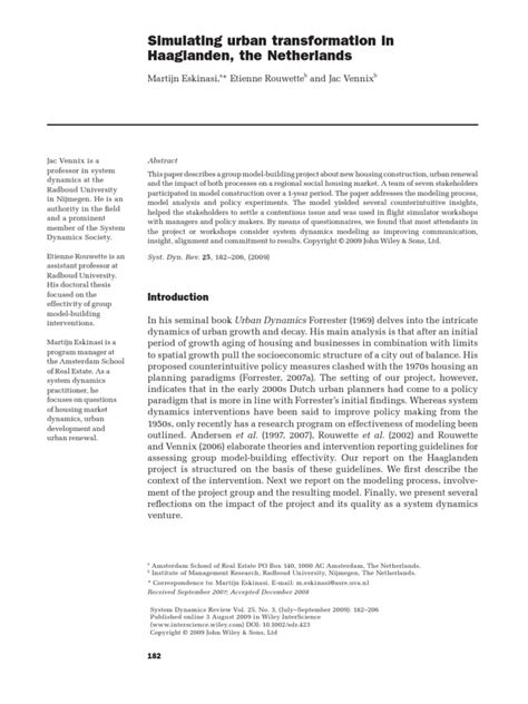 Pdf Simulating Urban Transformation Dokumen Tips