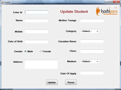 Babe Management System Project In VB With Source Code And Report Download Kashipara