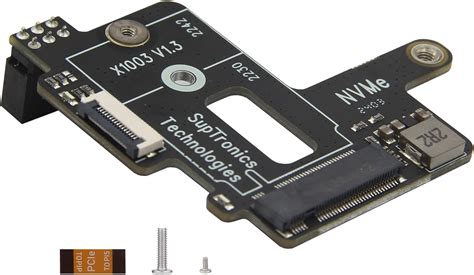 Amazon Com Geekworm X Tiny PCIe To M HAT NVMe SSD PIP PCIe Peripheral Board For Raspberry