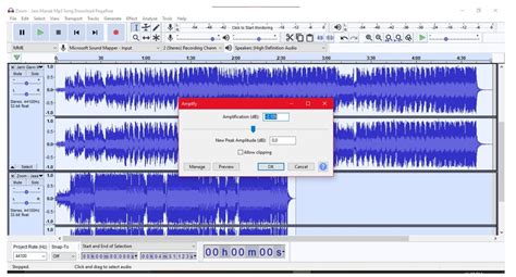 Come Aumentare O Diminuire Il Volume Dell Audio Su Audacity