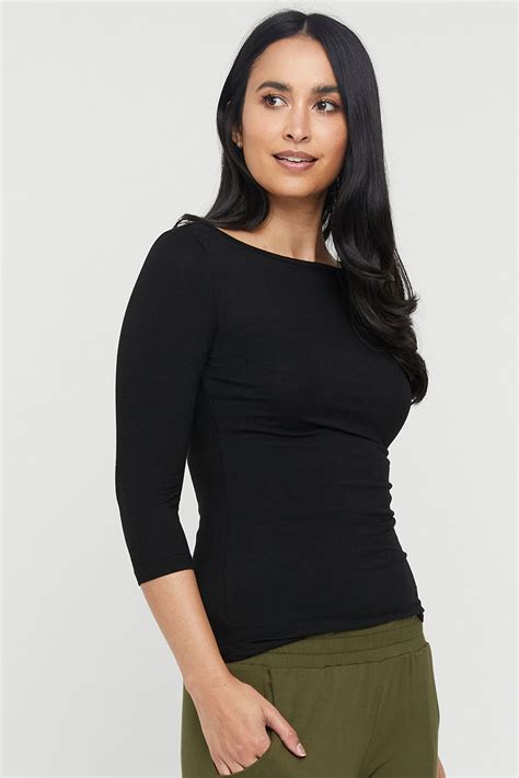 34 Sleeve Tops Bamboo Body