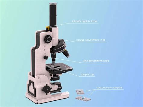 Lego Microscope With A Functional Rotating Eyepiece Lets You Examine