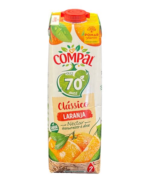 Compal Laranja Nectar Gashi International Food