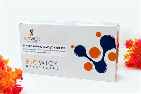 Typhoid Test Kit At ₹ 12 Piece Bhopal Id 2855307029662