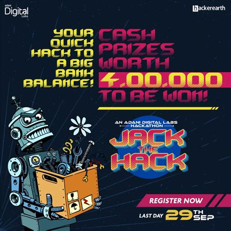 Adani Group On Linkedin Jackthehack Hackathon