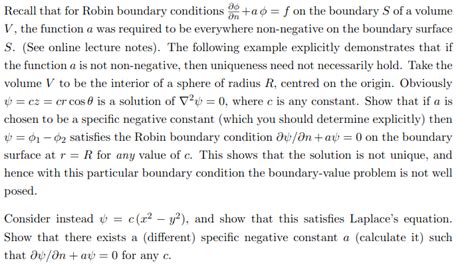 Ao Recall That For Robin Boundary Conditions Ao F