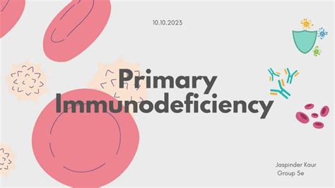 Primary Immunodeficiency Pdf