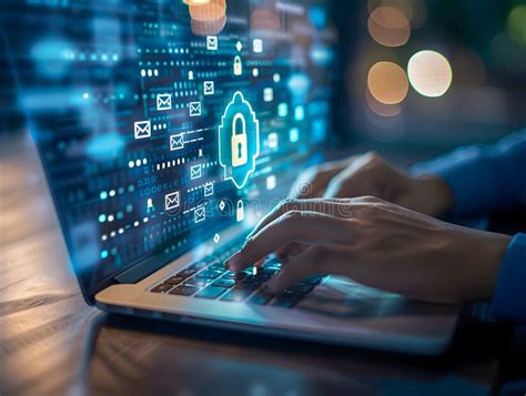 Cybersecurity In The Digital Age Protecting Our Connected World Stock