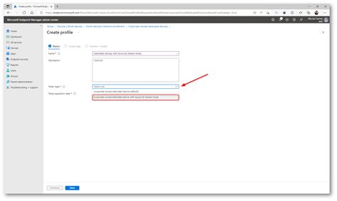 microsoft intune enroll di un dispositivo android dedicato con azure