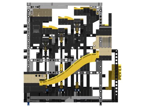 Lego Moc Gbc Tower 1 Part C By 9vsystem Rebrickable Build With Lego
