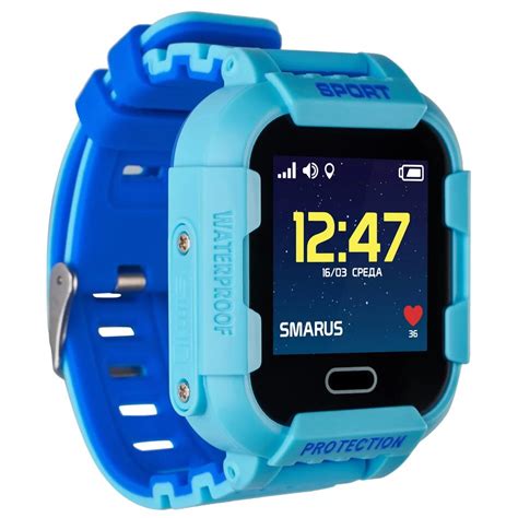 Детские часы с GPS трекером SMARUS kids K6