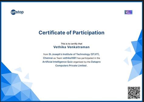 Vethika Venkatraman On Linkedin Artificialintelligence Ai Quiz