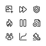 Stopwatch Generic Basic Outline Icon