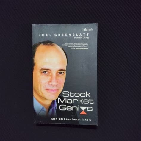 Jual Buku Original • Stock Market Genius Menjadi Kaya Lewat Saham