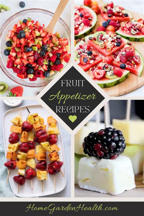 Top 10 Fruit Appetizers For Summer And Spring