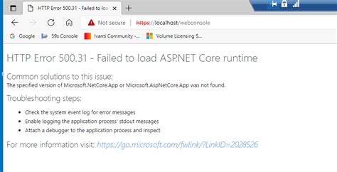 Iis Doesnt Show Default Webpage Indexhtml Because It Is Not Found