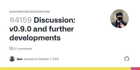 Discussion V And Further Developments Issue Summernote Summernote GitHub