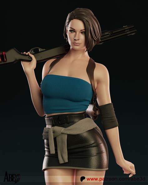 Jill Valentine Nsfw Resident Evil Stlforgecl