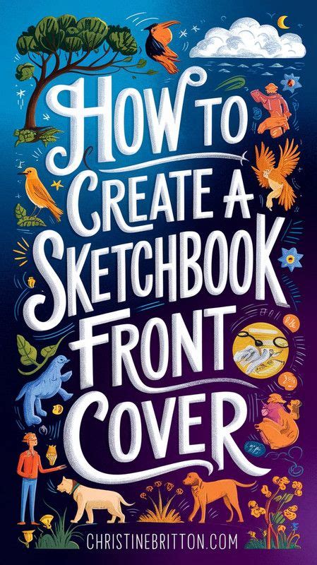 How To Create A Sketchbook Front Cover That Wows 🎨 Sketch Book Book