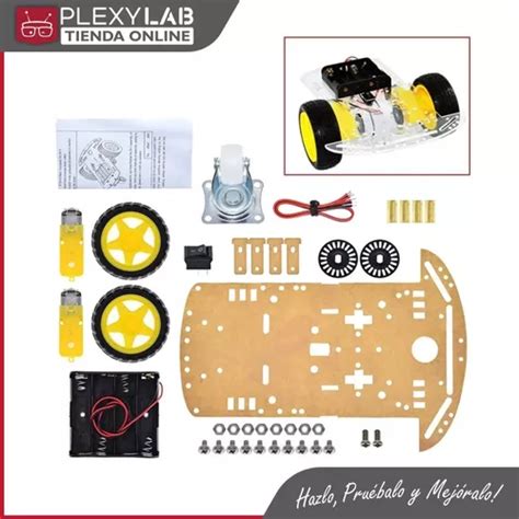 kit chasis carro seguidor de línea 3 ruedas robot arduino en venta en