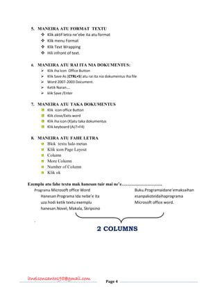 Modul Microsoft Office PDF
