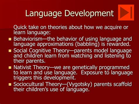 Ppt Language Development Powerpoint Presentation Free Download Id