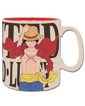 One Piece Mug Ruffy Wanted Nachproduktion Merchandise World