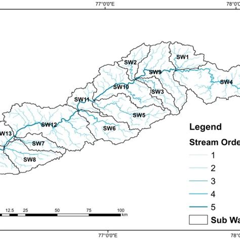 Hydromorphological Analysis Of Upper Tapi River Sub Basin India Using Qswat Model Request Pdf