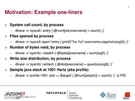 ppt cross platform java analysis with dtrace powerpoint presentation