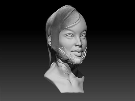 Artstation Bionic Face Homework