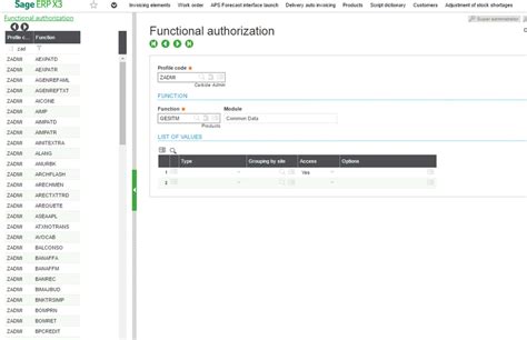 yes you can give view only access with sage x3 swk technologies